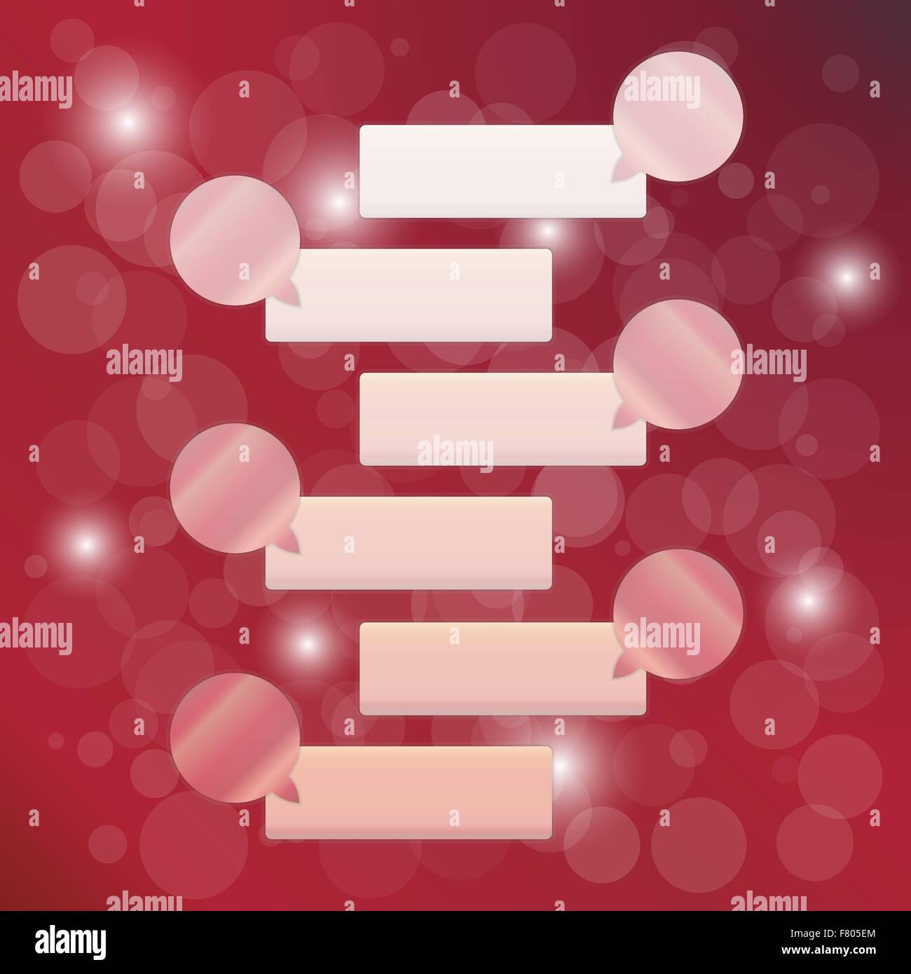 background with blank paper blocks Stock Vector Image & Art - Alamy