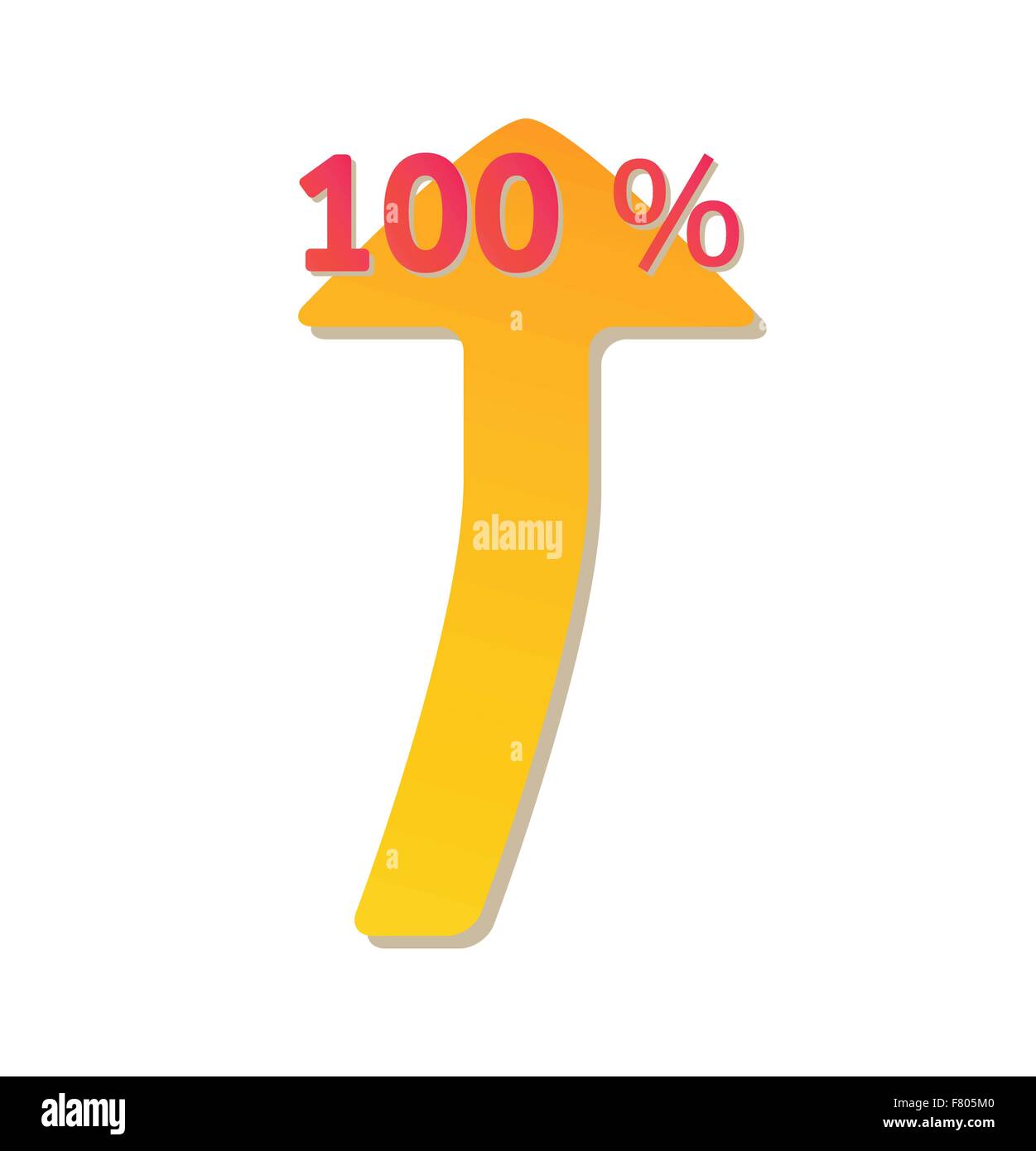 Percentage process Cut Out Stock Images & Pictures - Alamy
