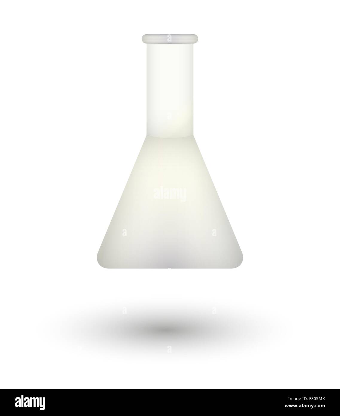 Empty erlenmeyer flask Stock Vector Images - Alamy
