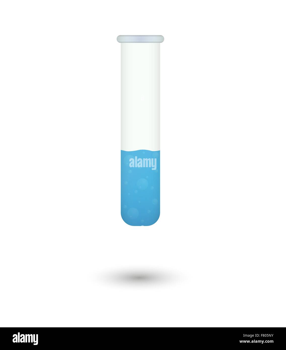 Test tube researcher Stock Vector Images - Alamy