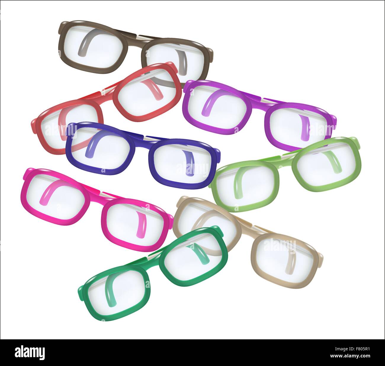 Optical color Stock Vector Images - Alamy