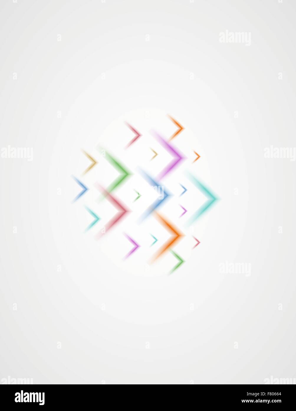 small color arrows with different size Stock Vector Image & Art - Alamy