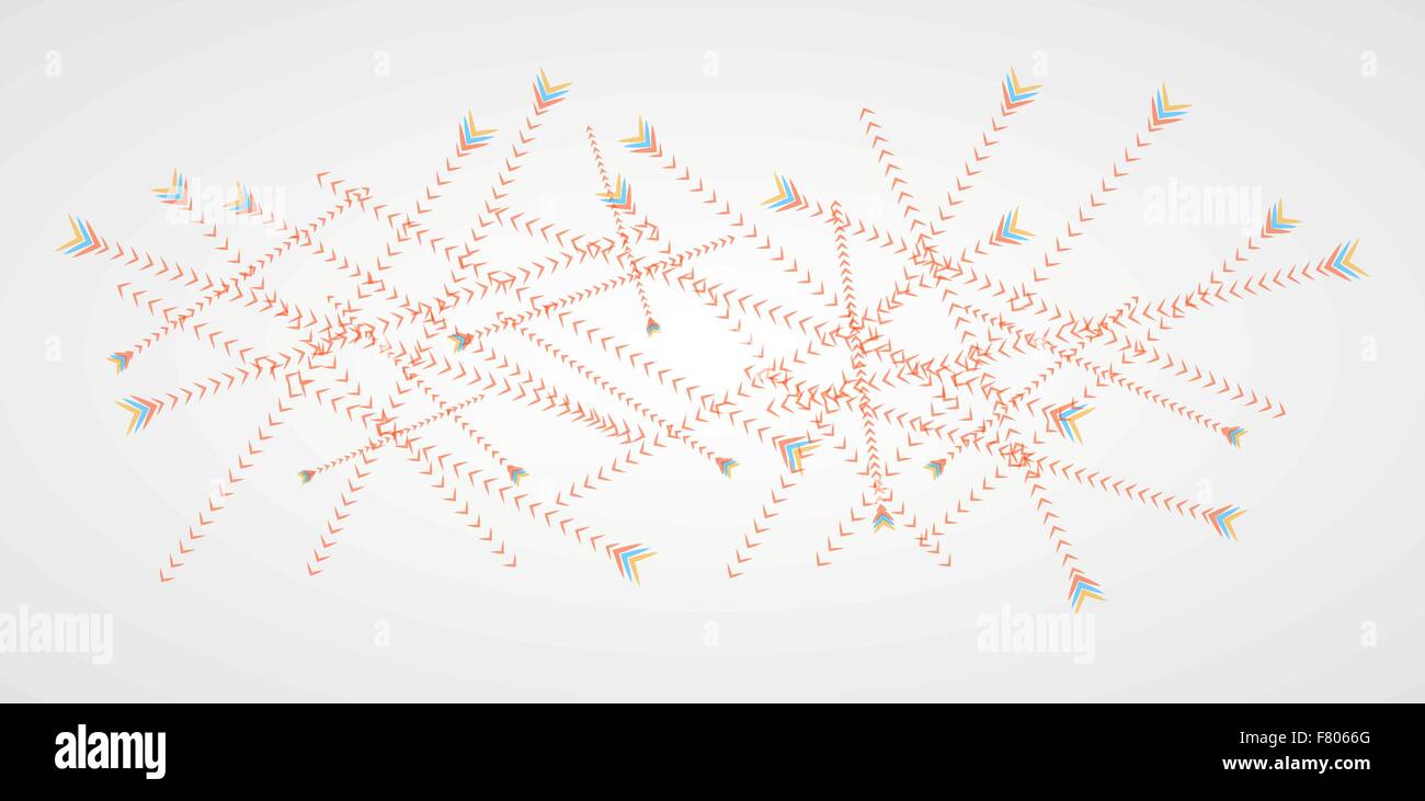 mess of the arrows Stock Vector Image & Art - Alamy