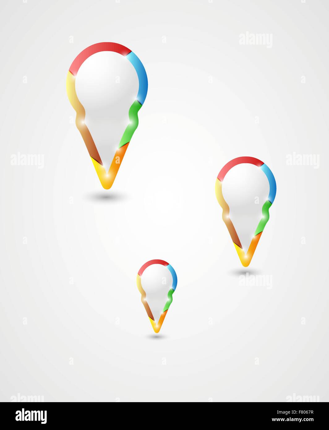 Three place Stock Vector Images - Alamy