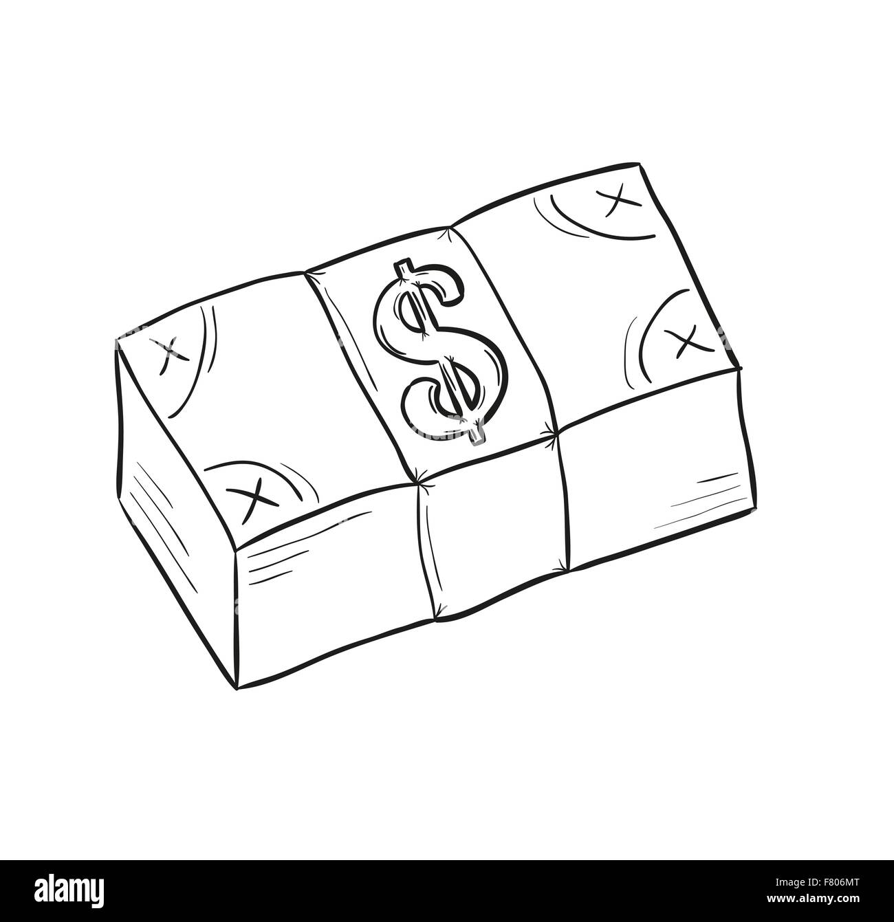 Dollars money pen Stock Vector Images - Alamy