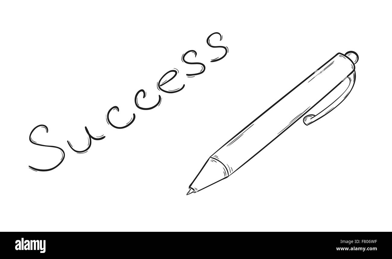 pen and text Stock Vector Image & Art - Alamy