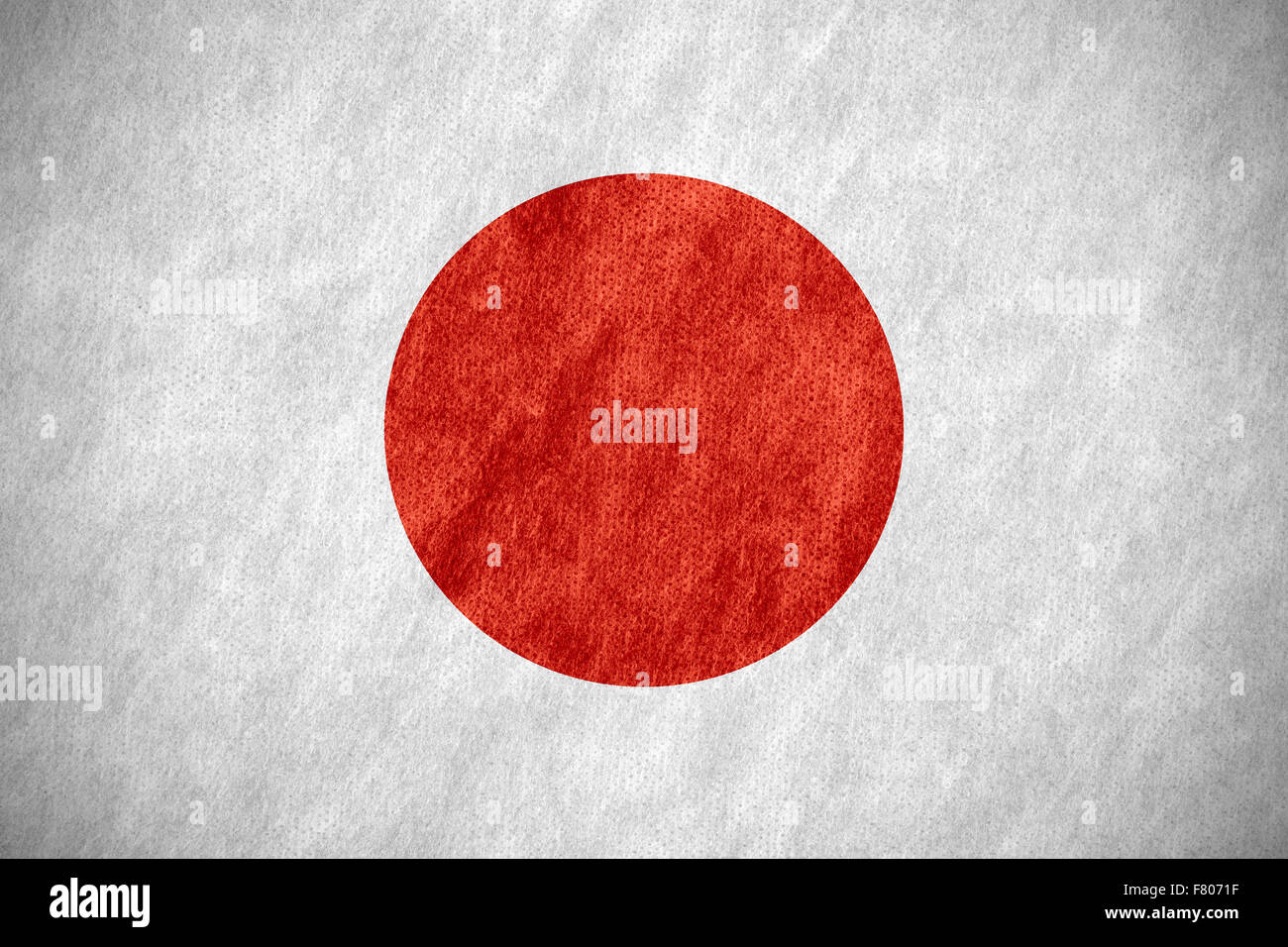 flag of Japan or Japanese banner on canvas texture Stock Photo - Alamy