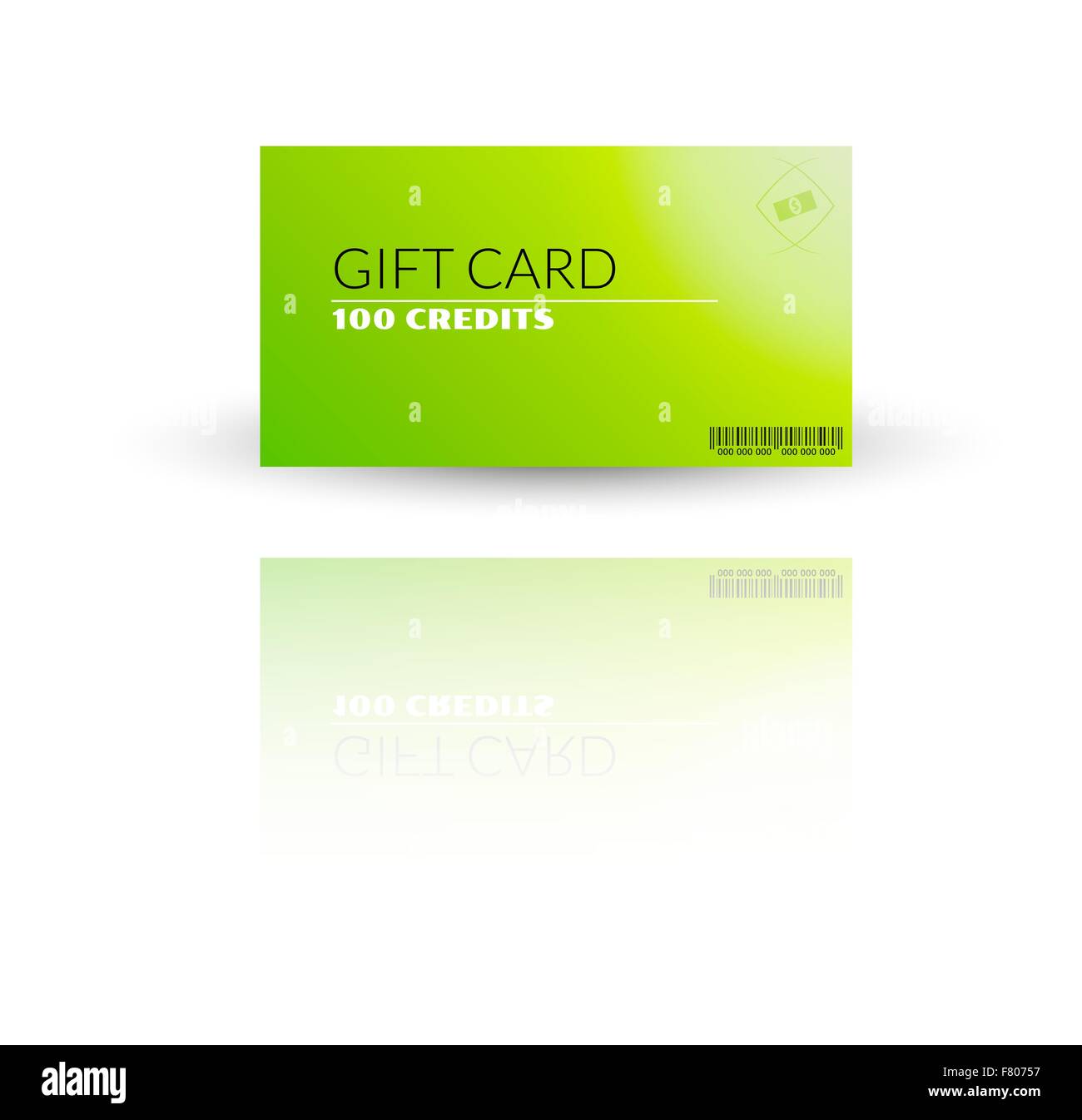 Modern gift card template Stock Vector Image & Art - Alamy