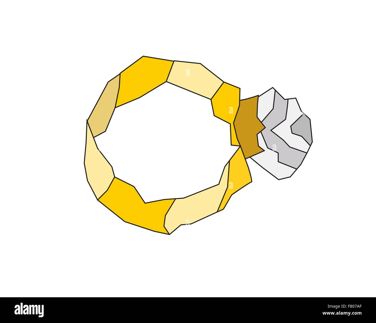 The one ring Stock Vector Images - Alamy
