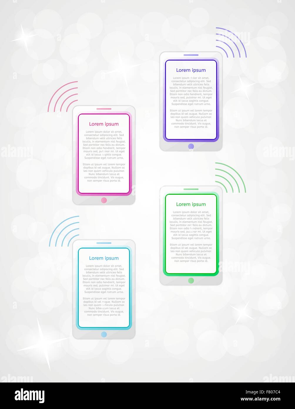 Card phones Stock Vector Images - Alamy