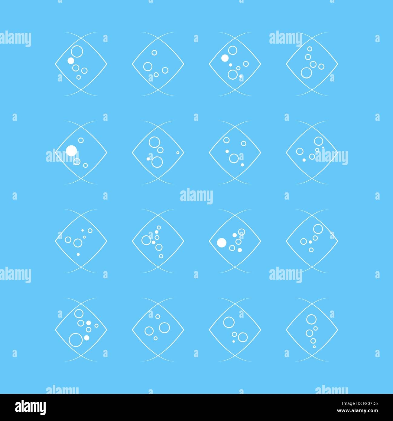vector collection of flat bubbles icons Stock Vector Image & Art - Alamy