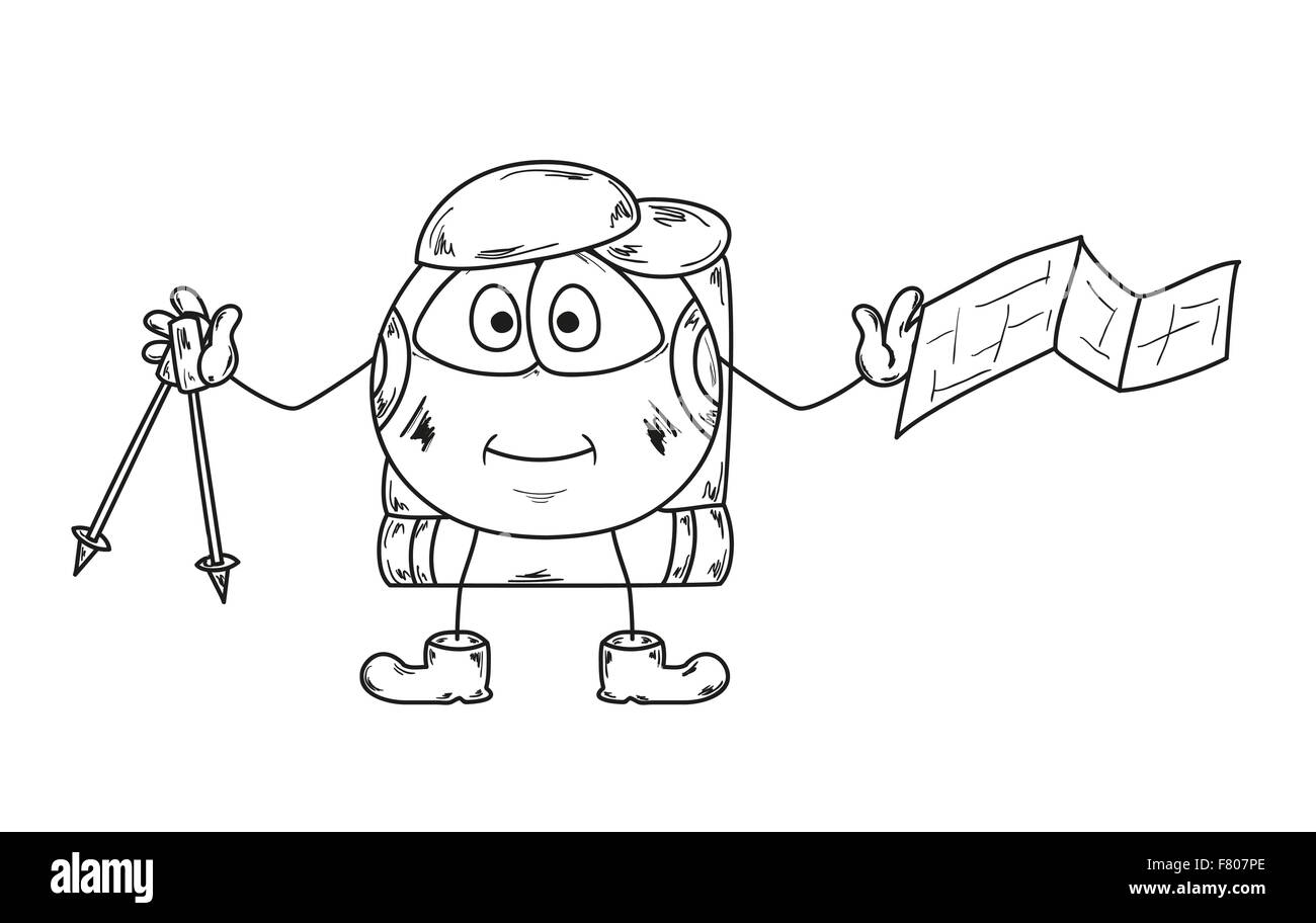 Tourist adventure travel Cut Out Stock Images & Pictures - Alamy