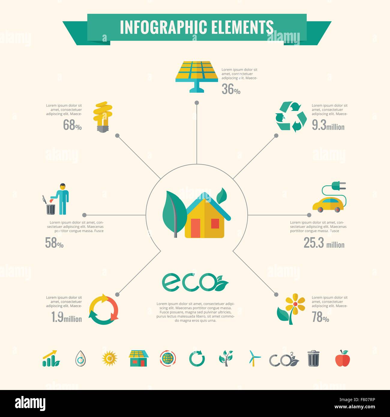 Infographic environment Stock Vector Images - Alamy