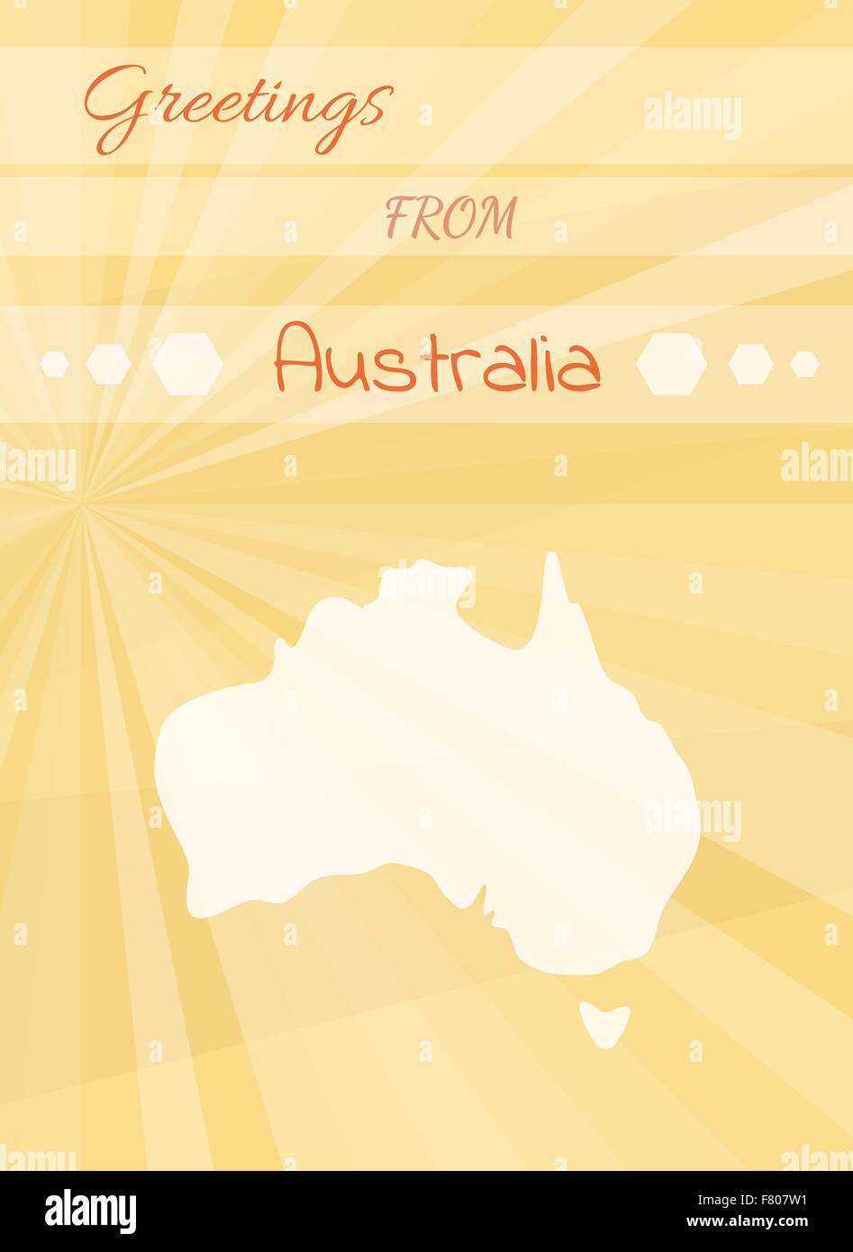 greetings from australia Stock Vector Image & Art - Alamy