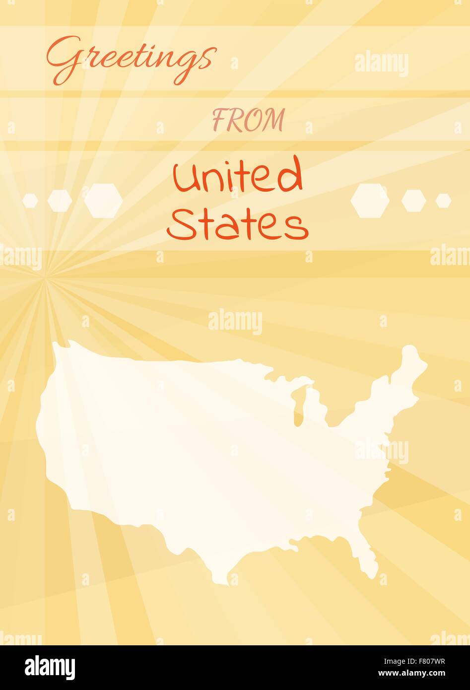 Usa map typography united Stock Vector Images - Alamy