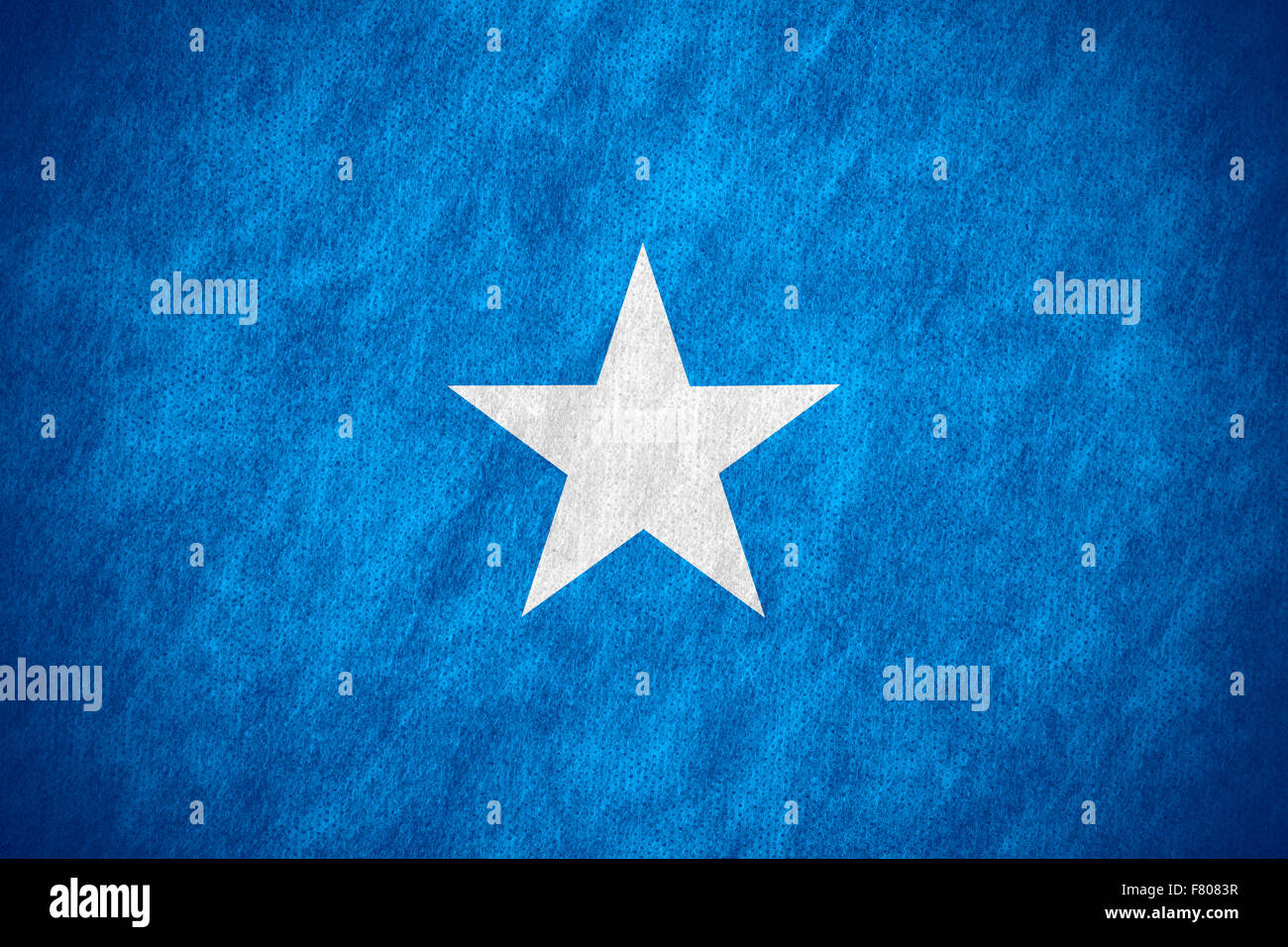 flag of Somalia or Somalian banner on canvas texture Stock Photo - Alamy