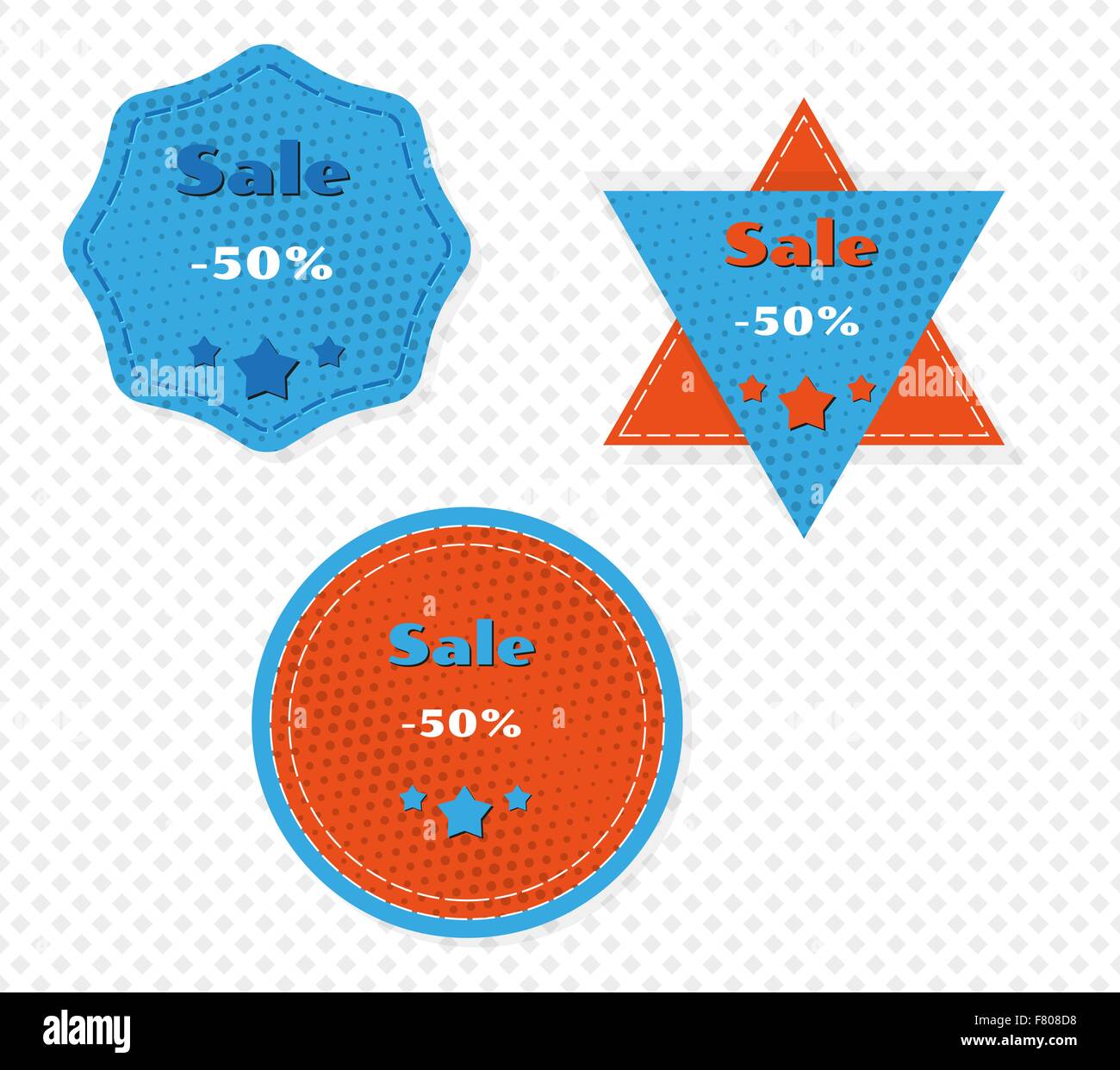 Three round buttons Cut Out Stock Images & Pictures - Alamy