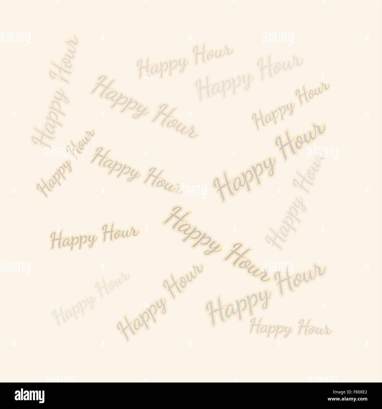 happy hour background Stock Vector Image & Art - Alamy