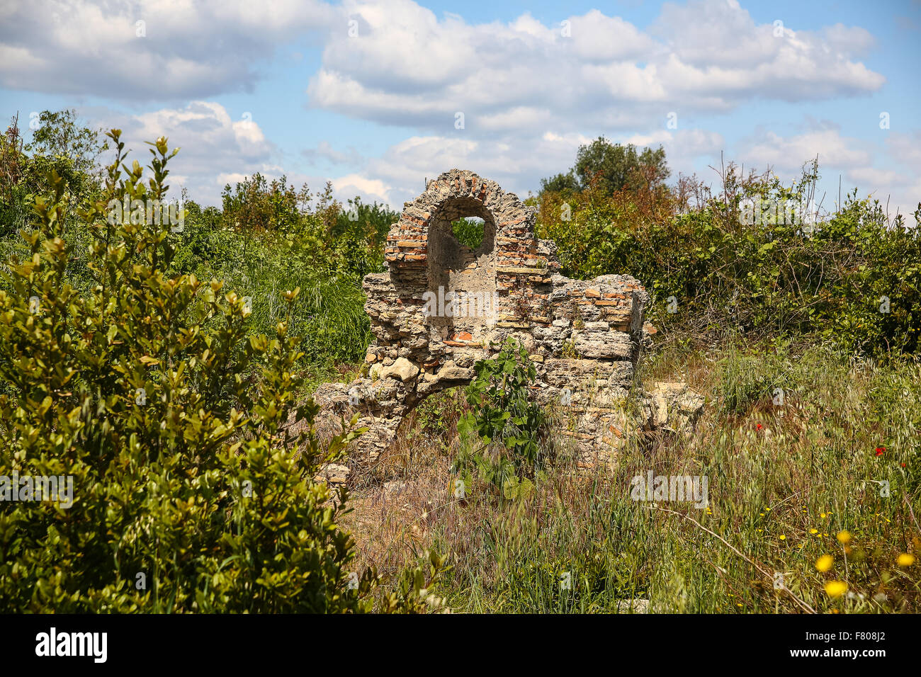 Ancient Side ruins in Turkey Kemer Antalya Stock Photo - Alamy