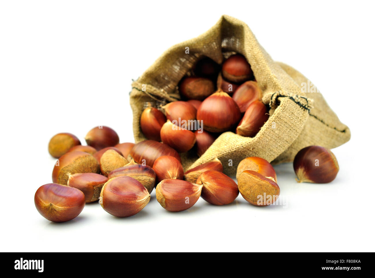 Bag of chestnuts hi-res stock photography and images - Alamy