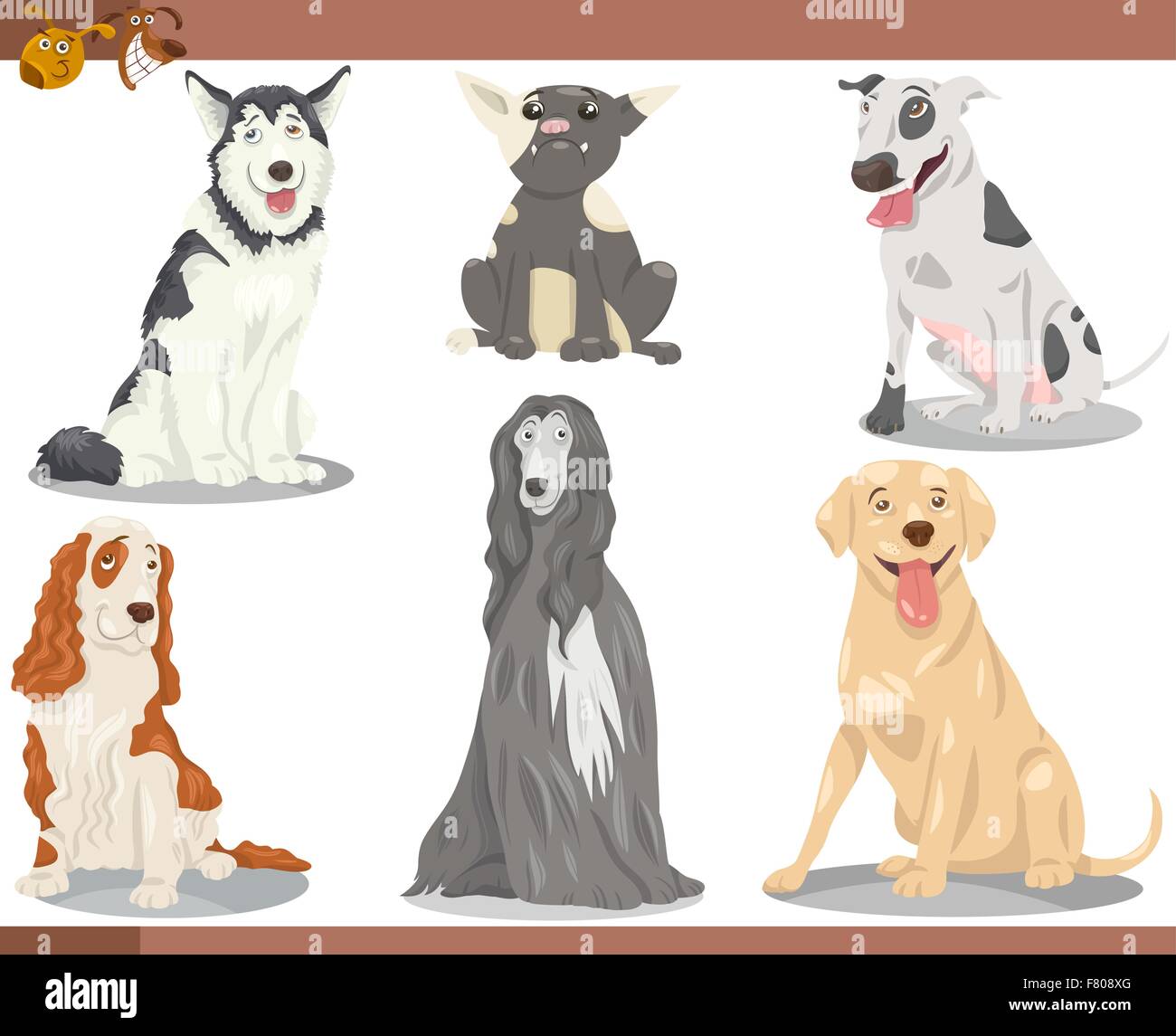 Bull terrier dog show Stock Vector Images - Alamy