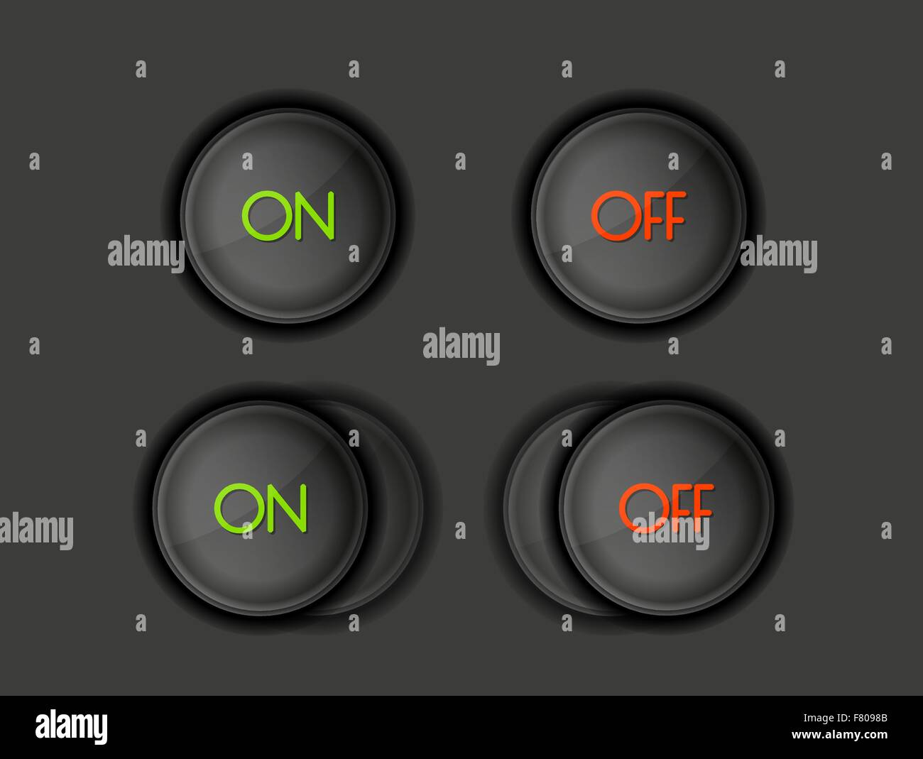 Buttons With ON And OFF Text Stock Vector Image Art Alamy buttons-with-on-and-off-text-stock-vector-image-art-alamy