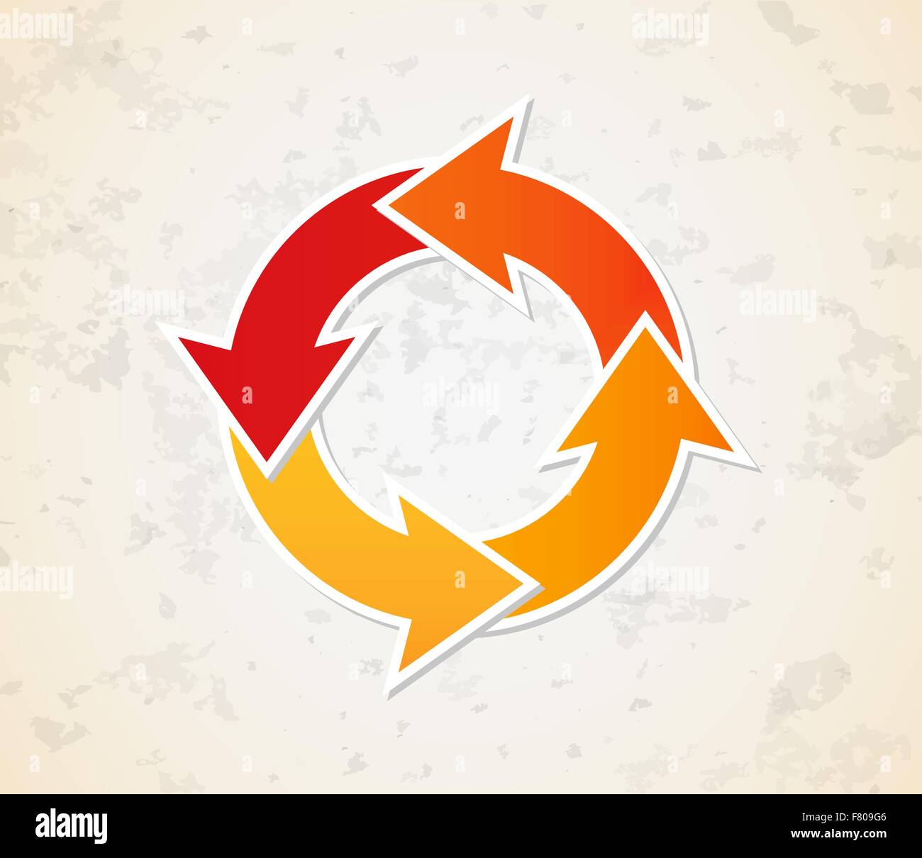 Orange red gradient color Stock Vector Images - Alamy