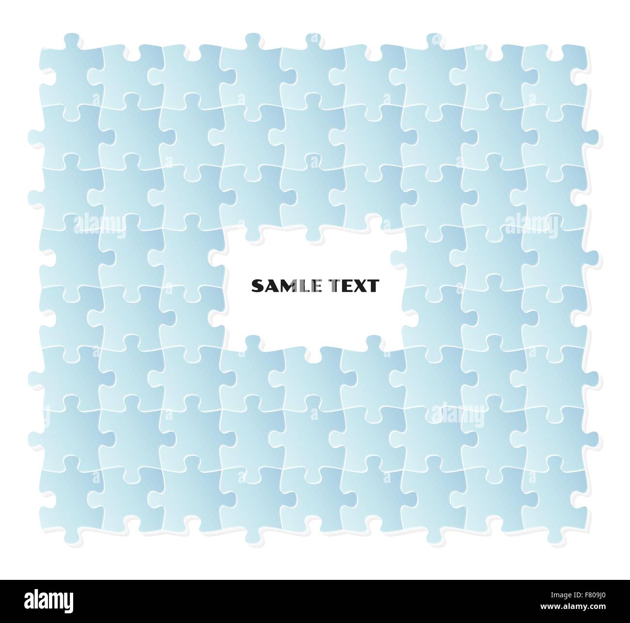 blue puzzle field Stock Vector Image & Art - Alamy