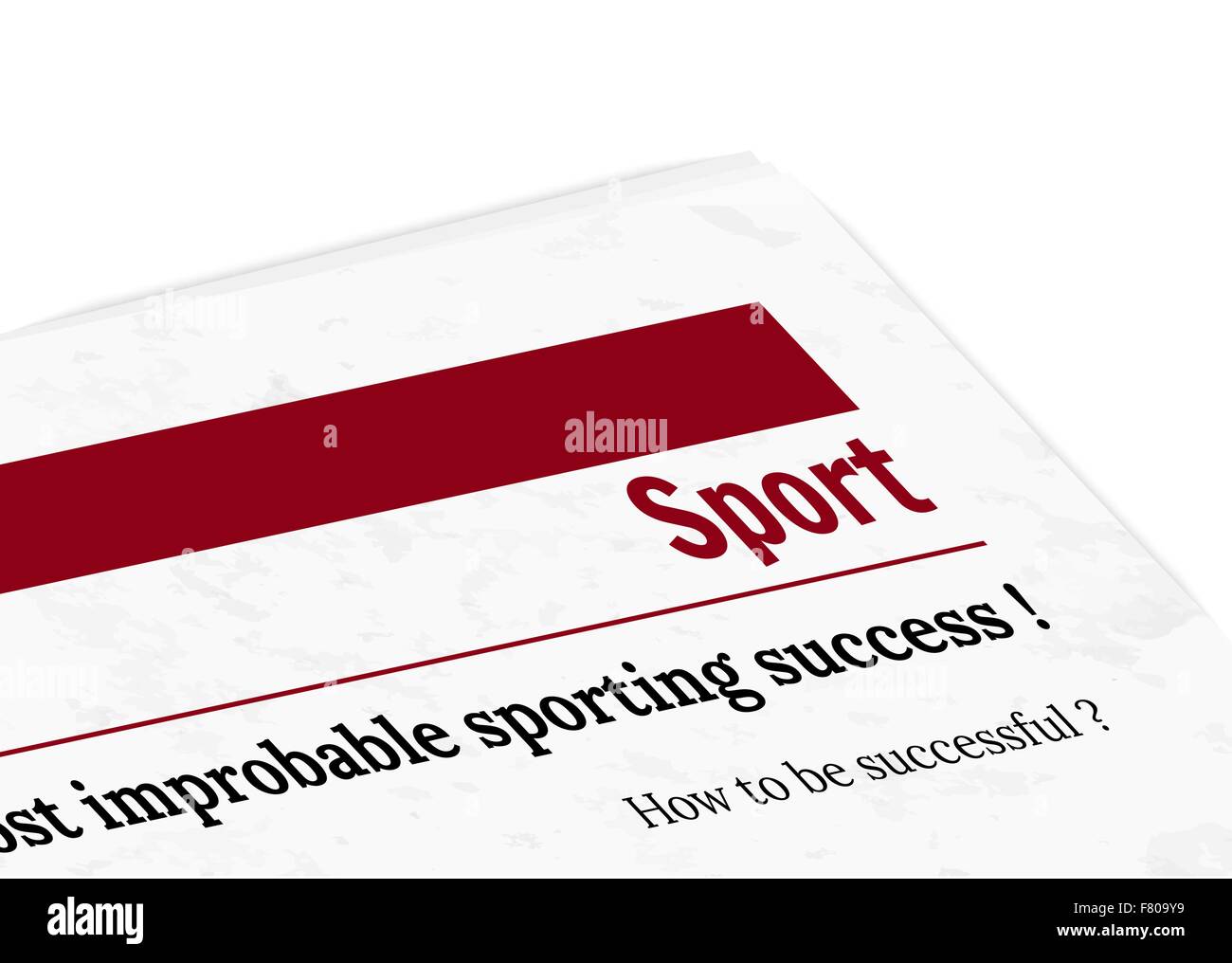 American news paper Stock Vector Images - Alamy