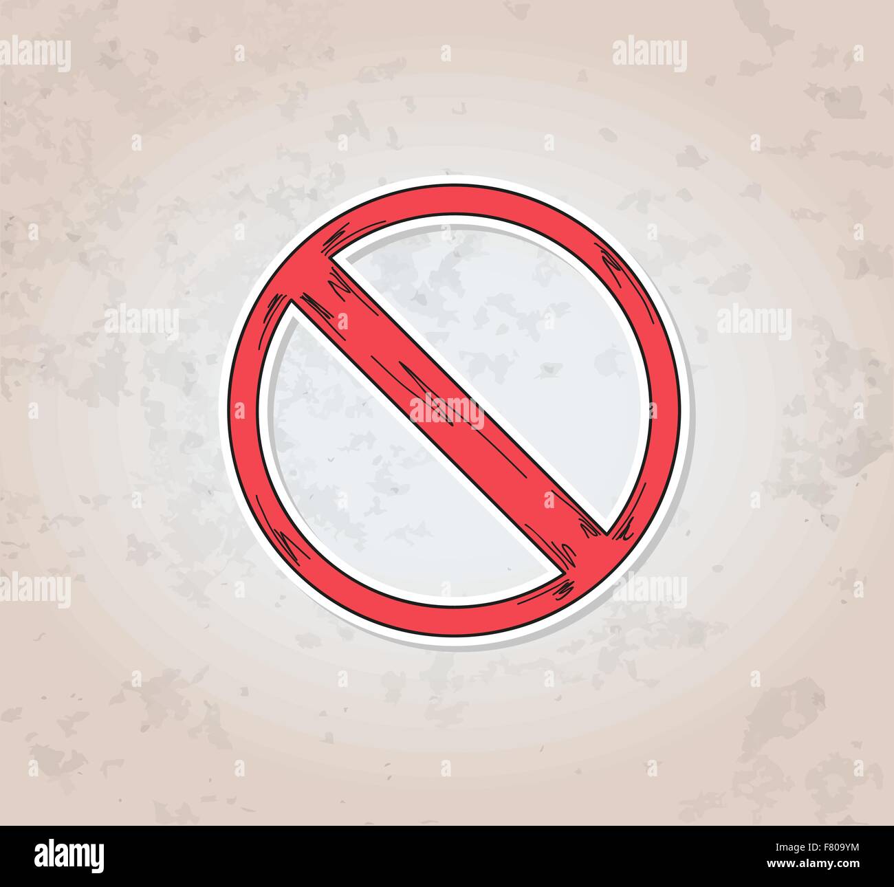 Mark crossed Stock Vector Images - Alamy