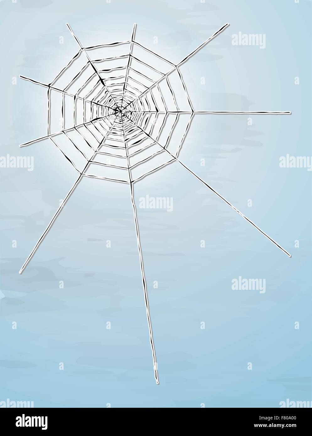 spider web with shadow Stock Vector Image & Art - Alamy