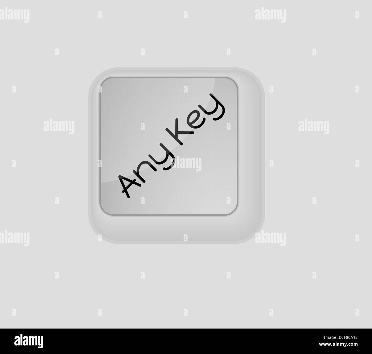 Blank keyboard button Stock Vector Images - Alamy
