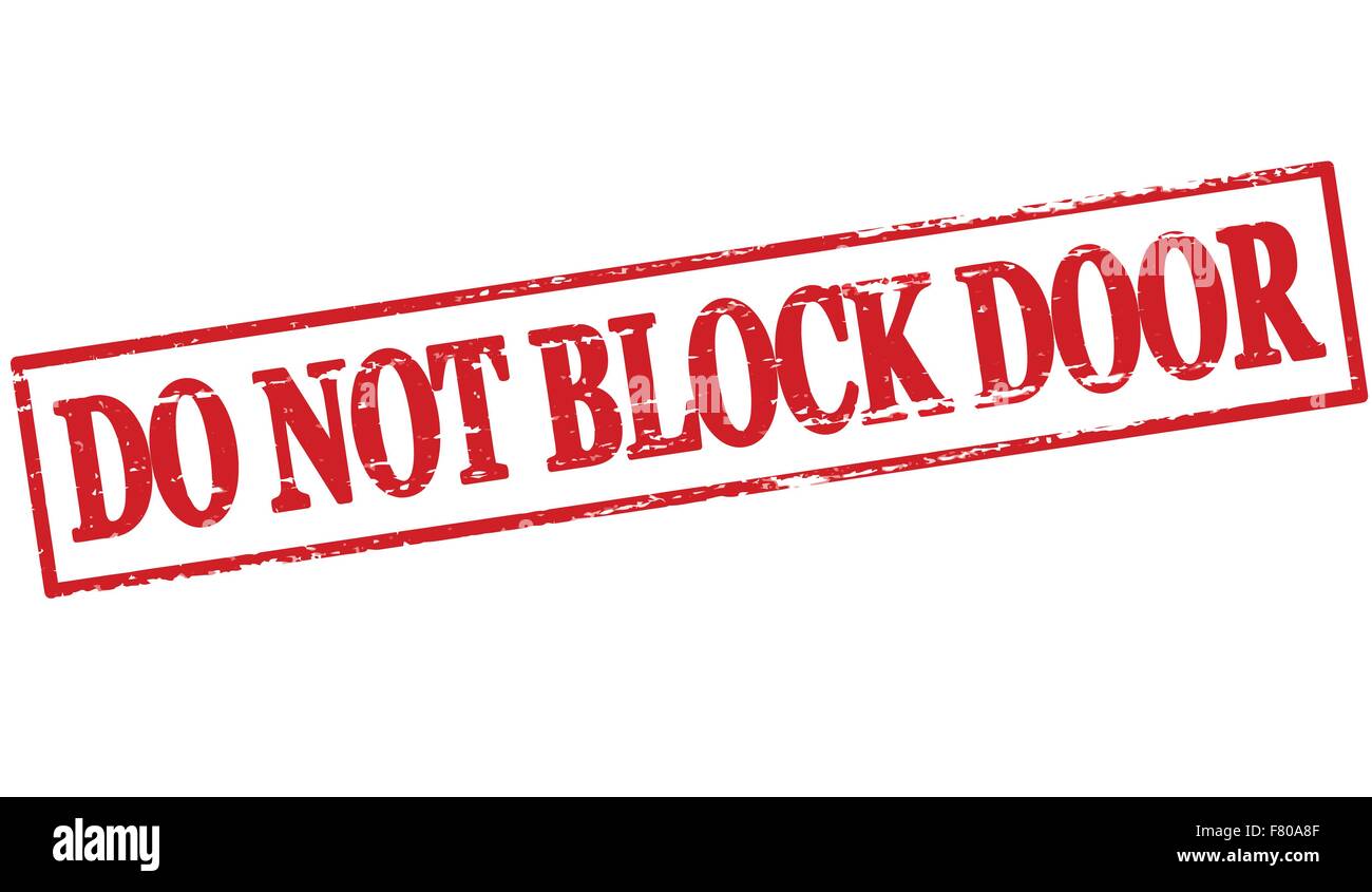 Blockade sign Stock Vector Images - Alamy