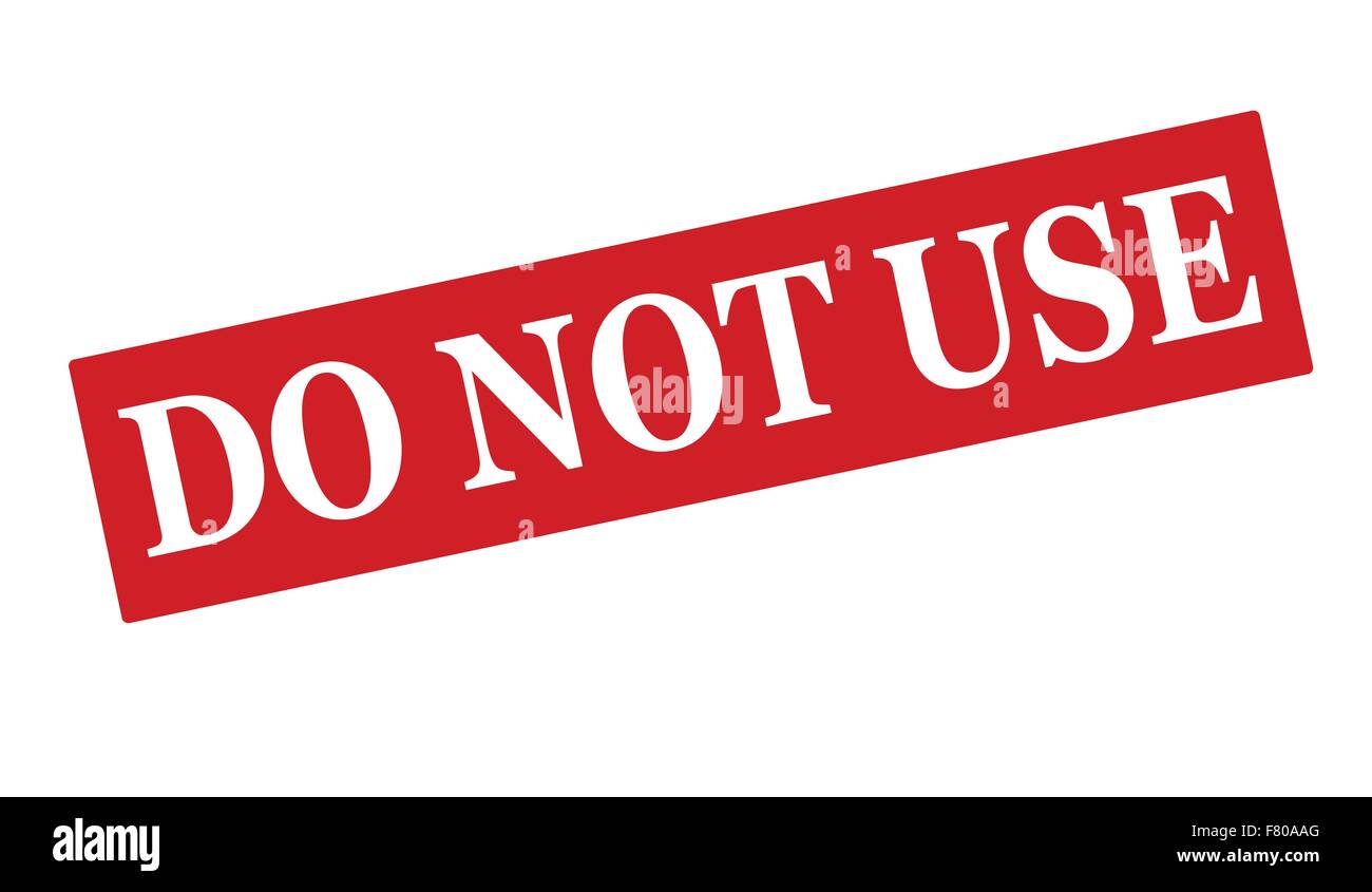 Do not use Stock Vector Image & Art - Alamy
