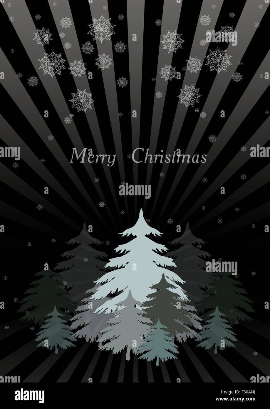 Black rays background with forest Stock Photo - Alamy