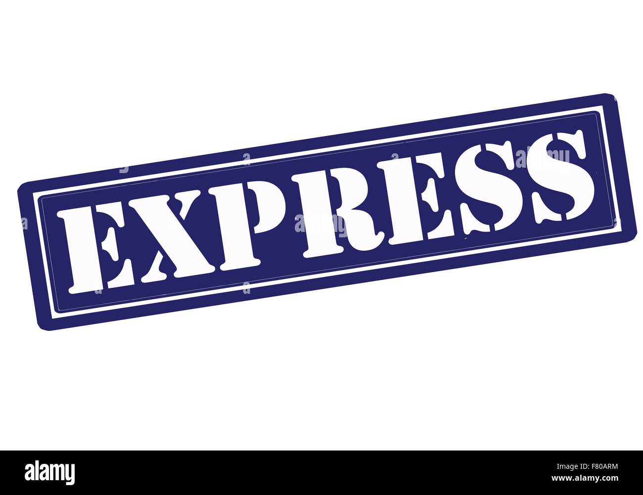 Express sign Stock Vector Images - Alamy