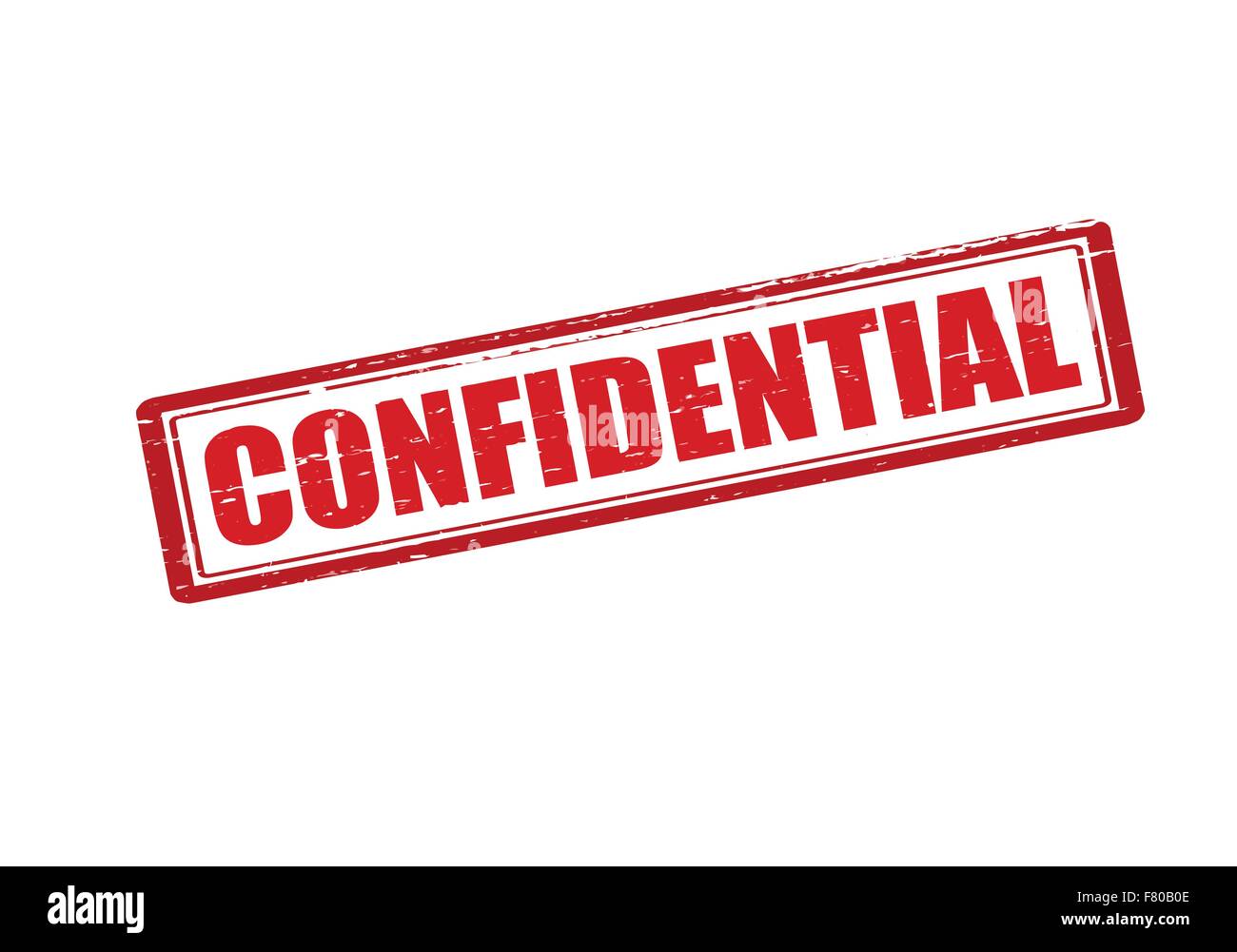 Confidential sign Stock Vector Images - Alamy