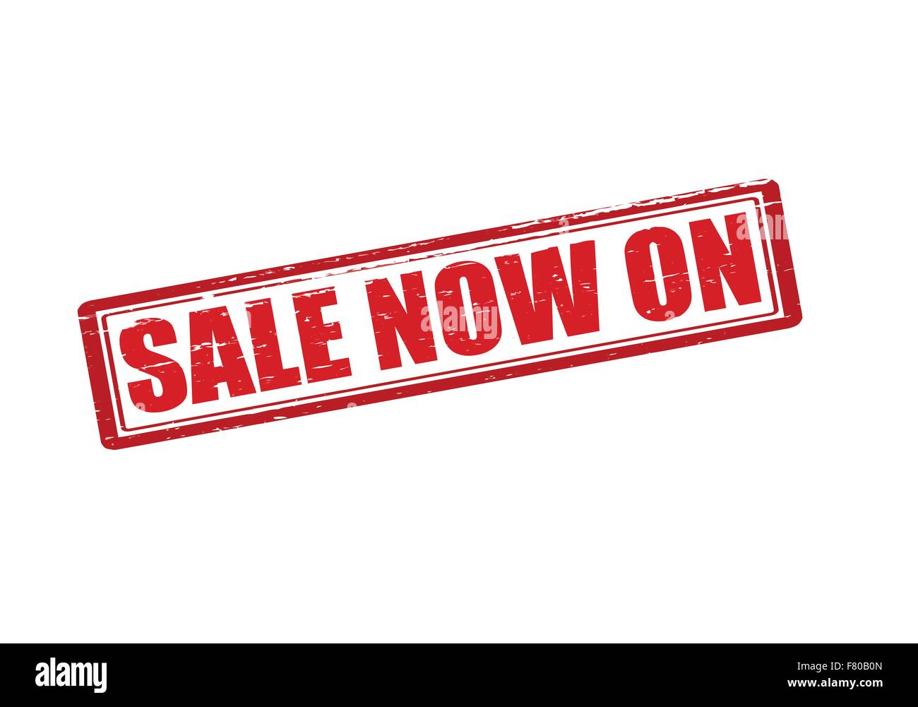 Sale now on sign Stock Vector Images - Alamy