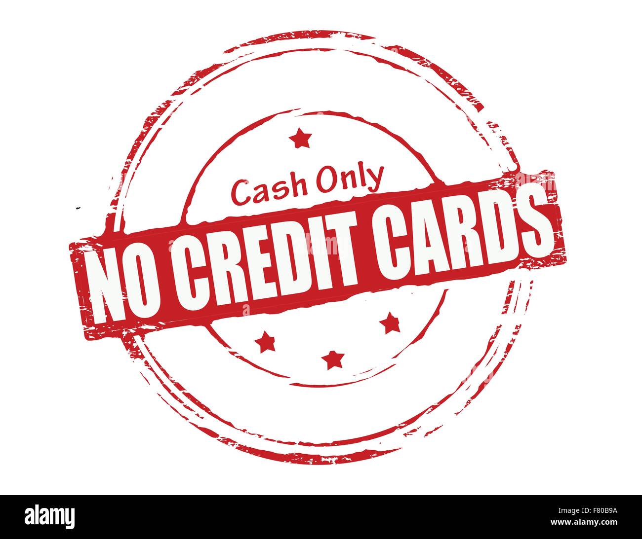 Cash only sign Cut Out Stock Images & Pictures - Alamy