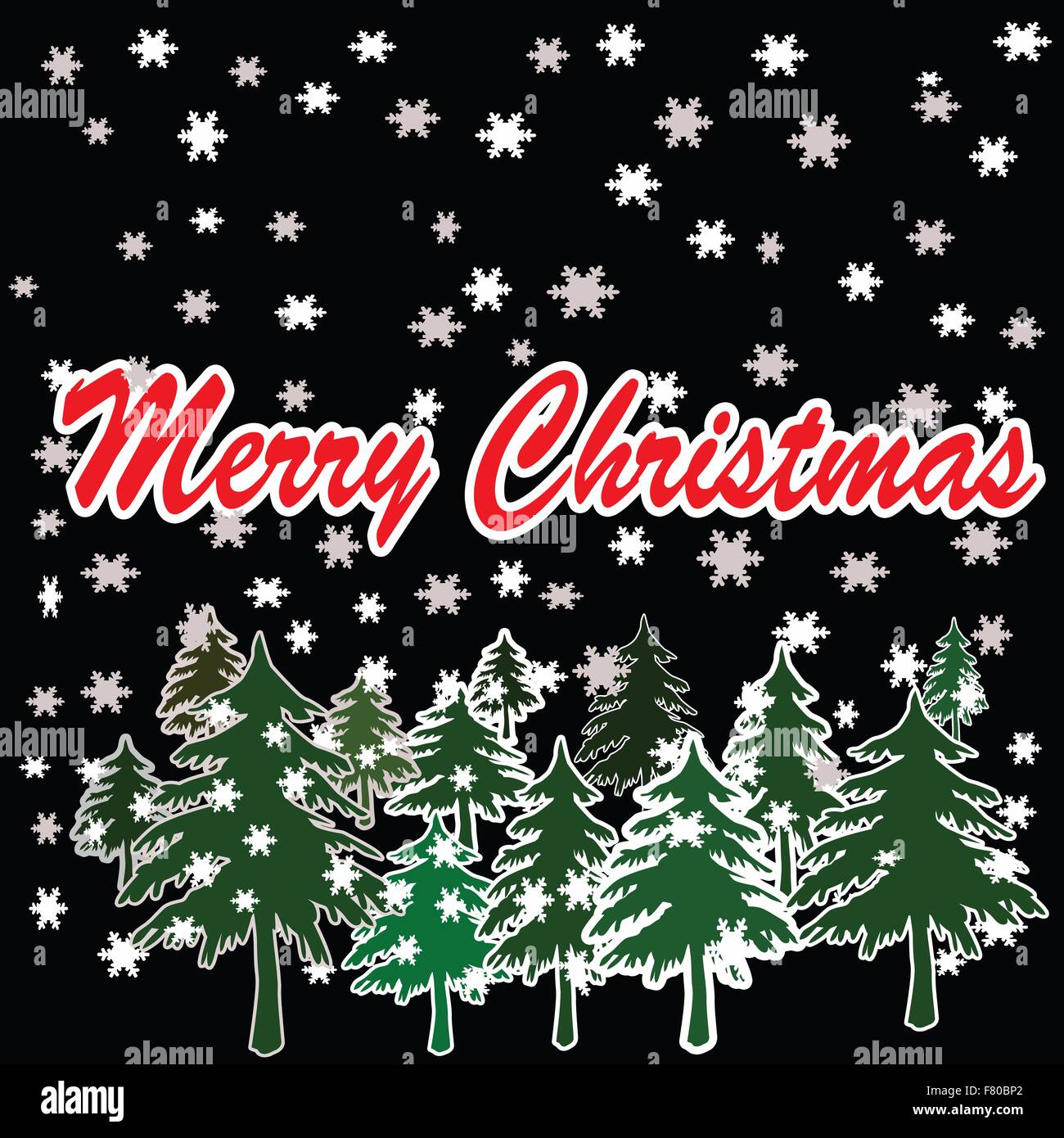 Merry christmas! happy joyful Stock Vector Images - Alamy