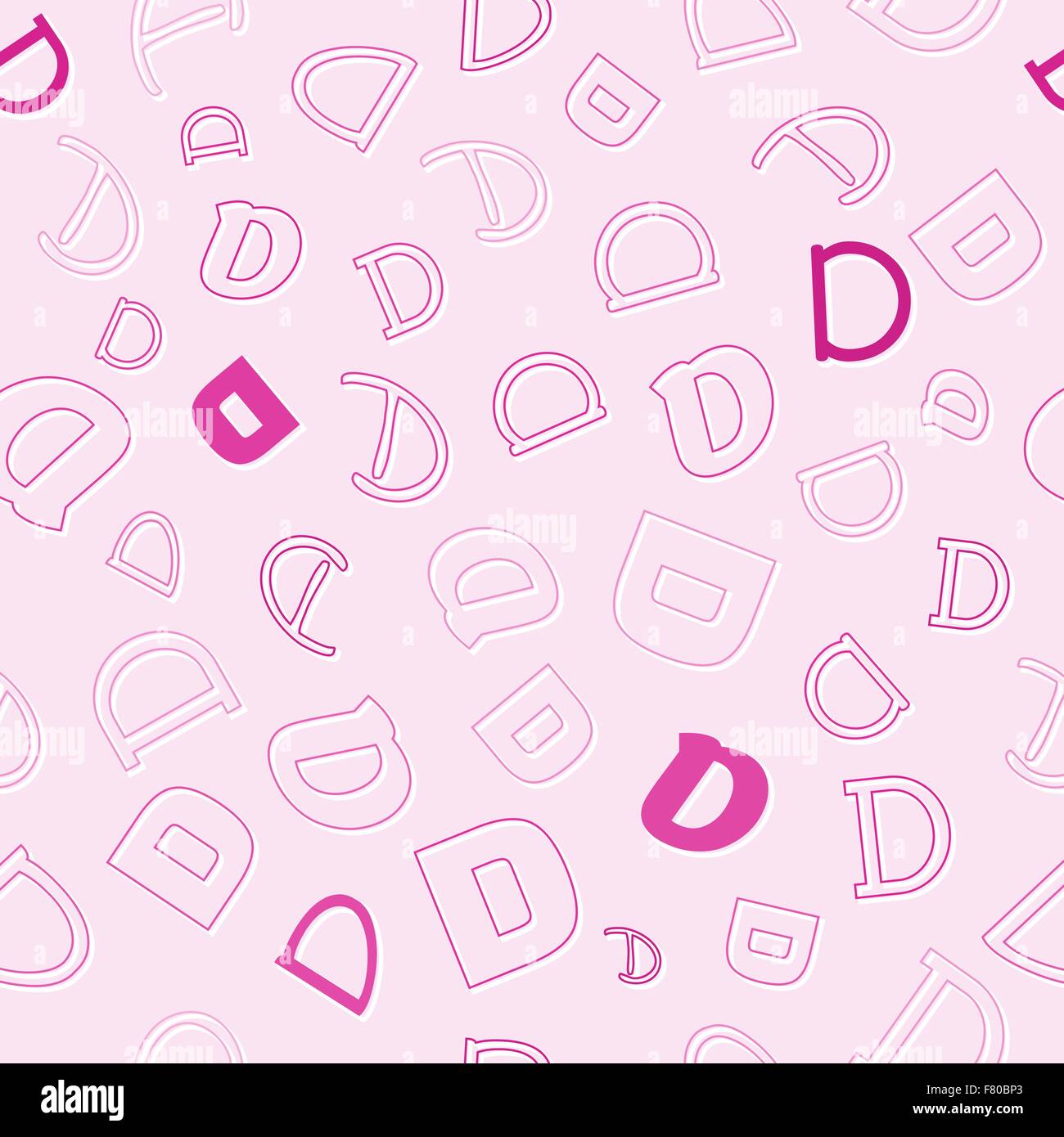 seamless pattern with character D Stock Vector Image & Art - Alamy