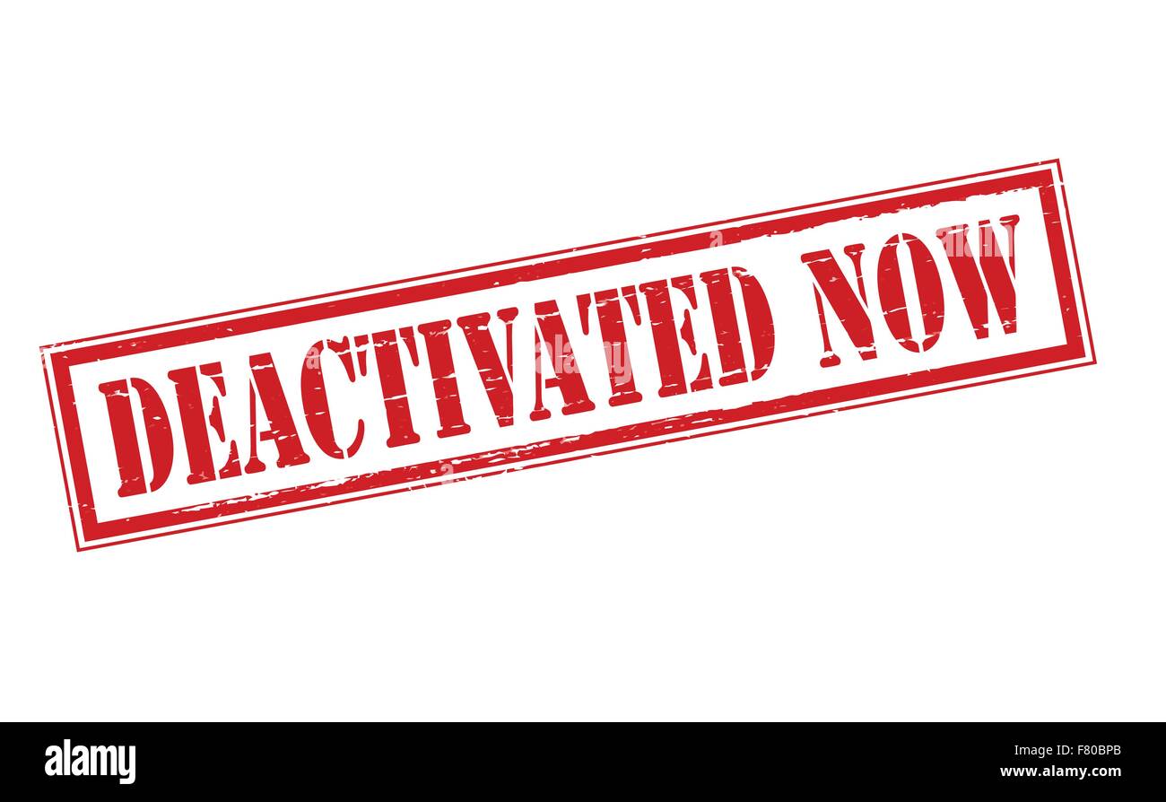 Deactivated rubber stamp hi-res stock photography and images - Alamy