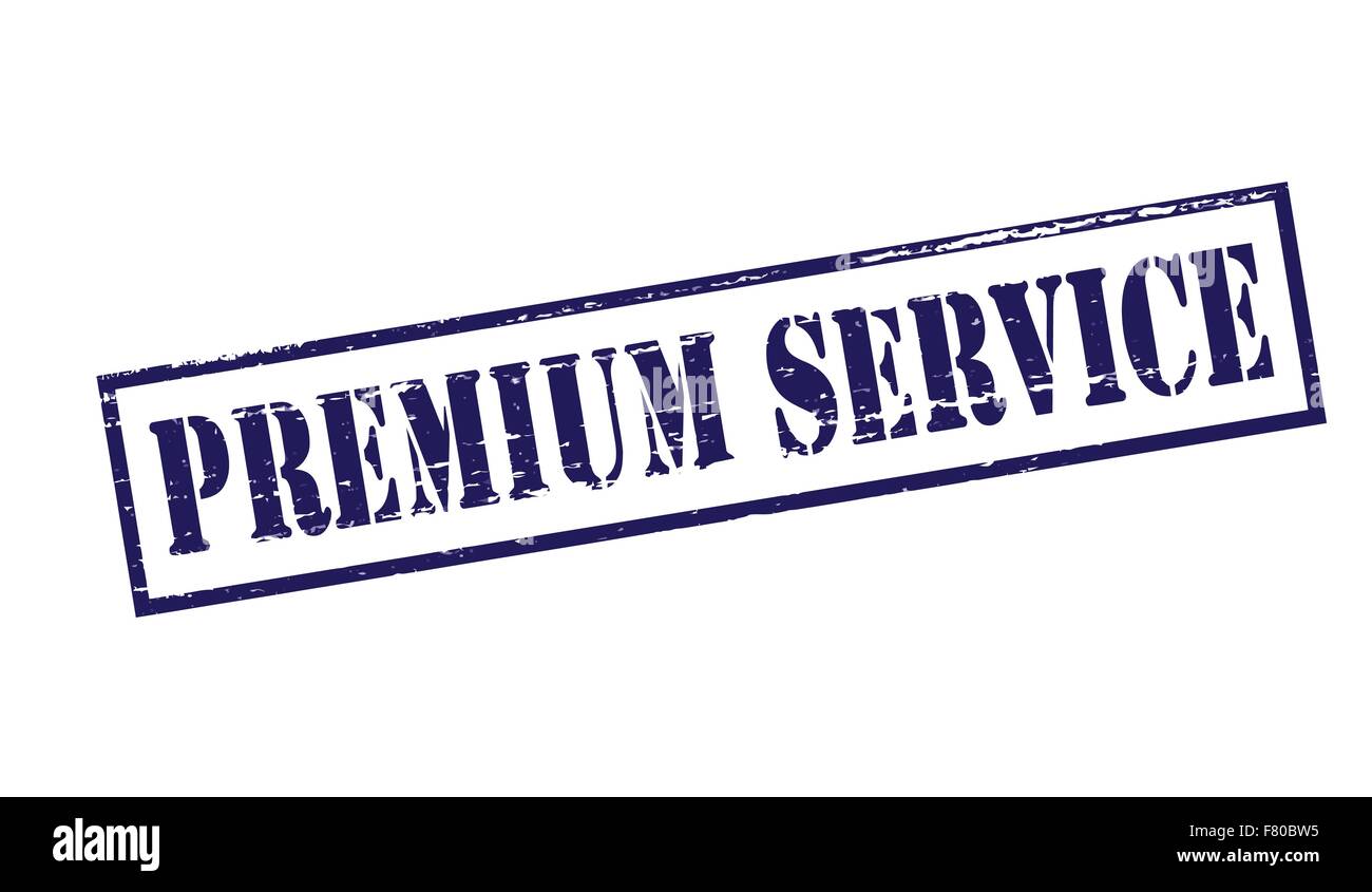 Premium service sign hi-res stock photography and images - Alamy