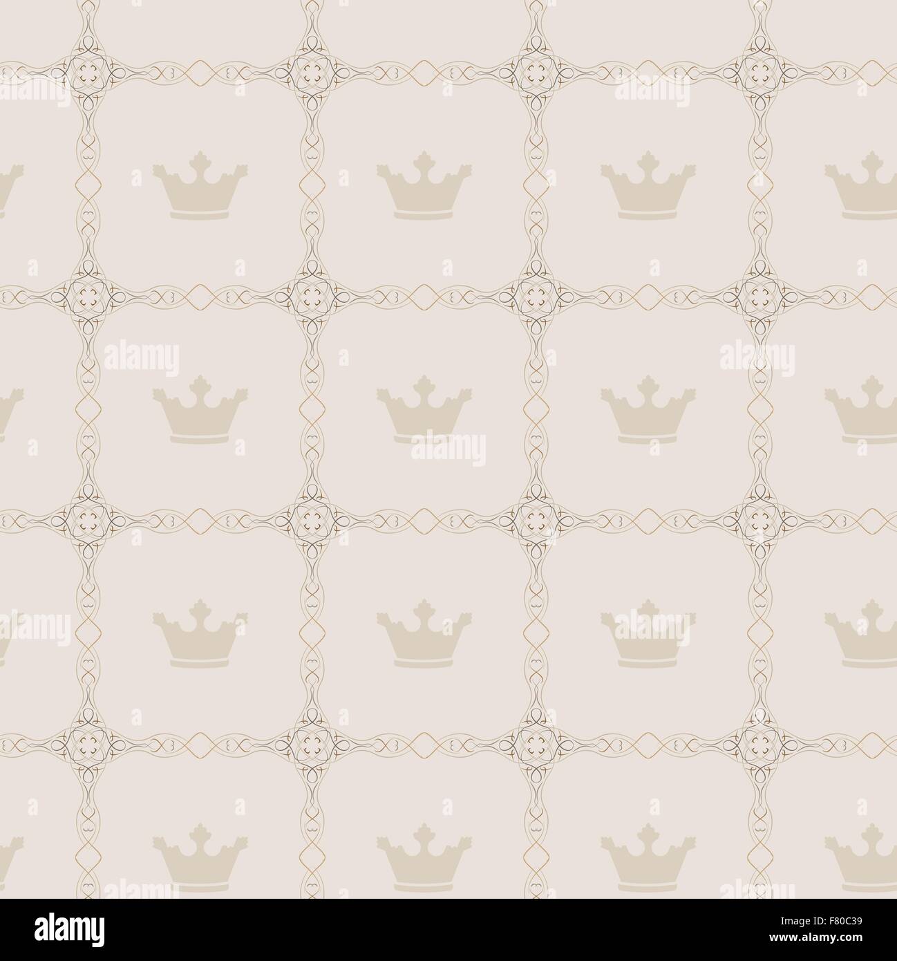 Crown tile pattern hi-res stock photography and images - Alamy