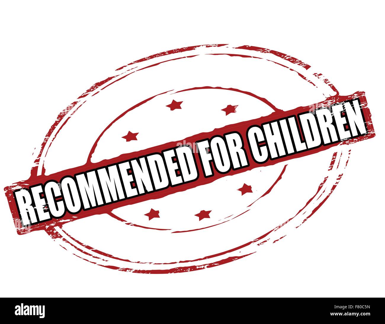 Recommended for children Stock Vector Image & Art - Alamy