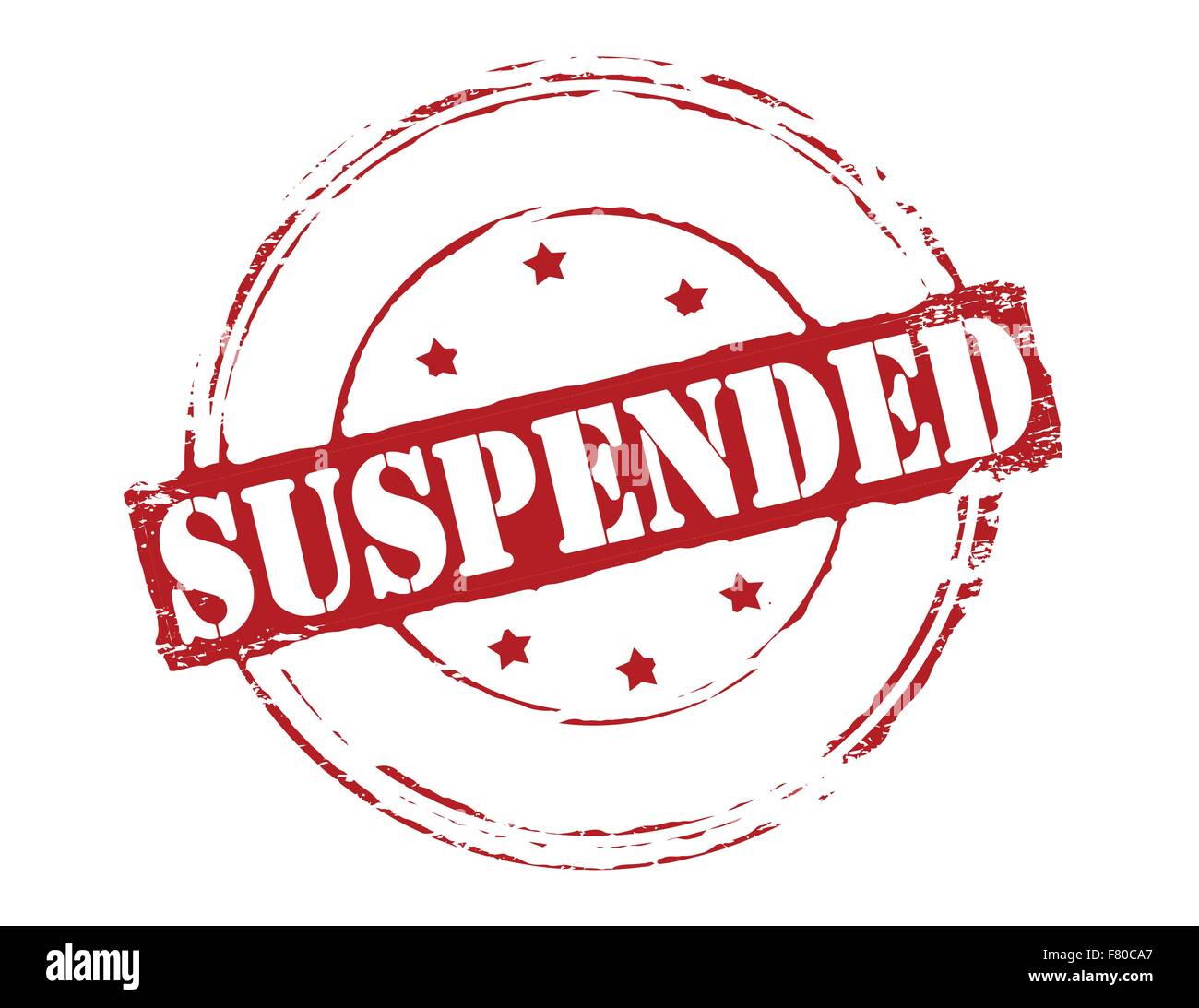 Suspend Stock Vector Images - Alamy