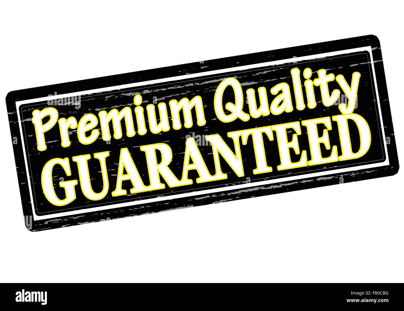 Premium quality guaranteed Stock Vector Image & Art - Alamy