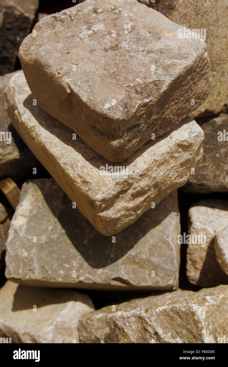 Pile of rocks Stock Photo - Alamy