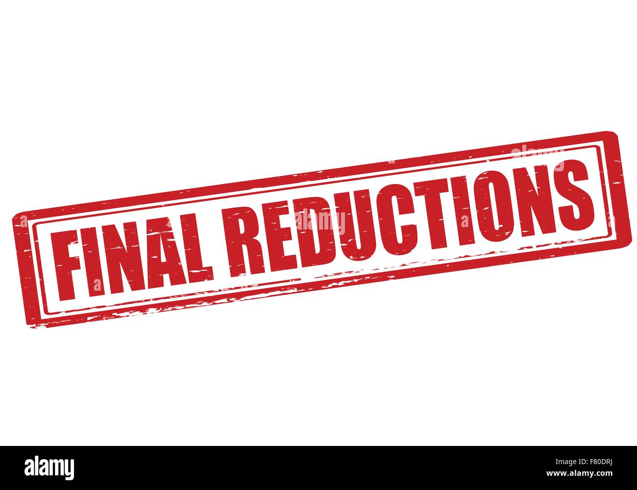 Final reduction Stock Vector Images - Alamy