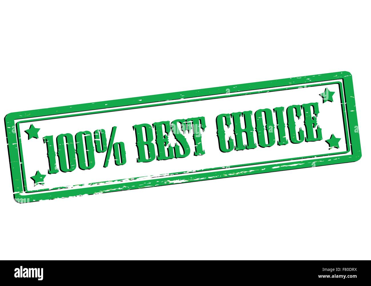 One hundred percent best choice Stock Vector Image & Art - Alamy